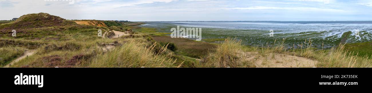 Morsum-Kliff Natural reserve on the island Sylt. Morsum Cliff has been ...