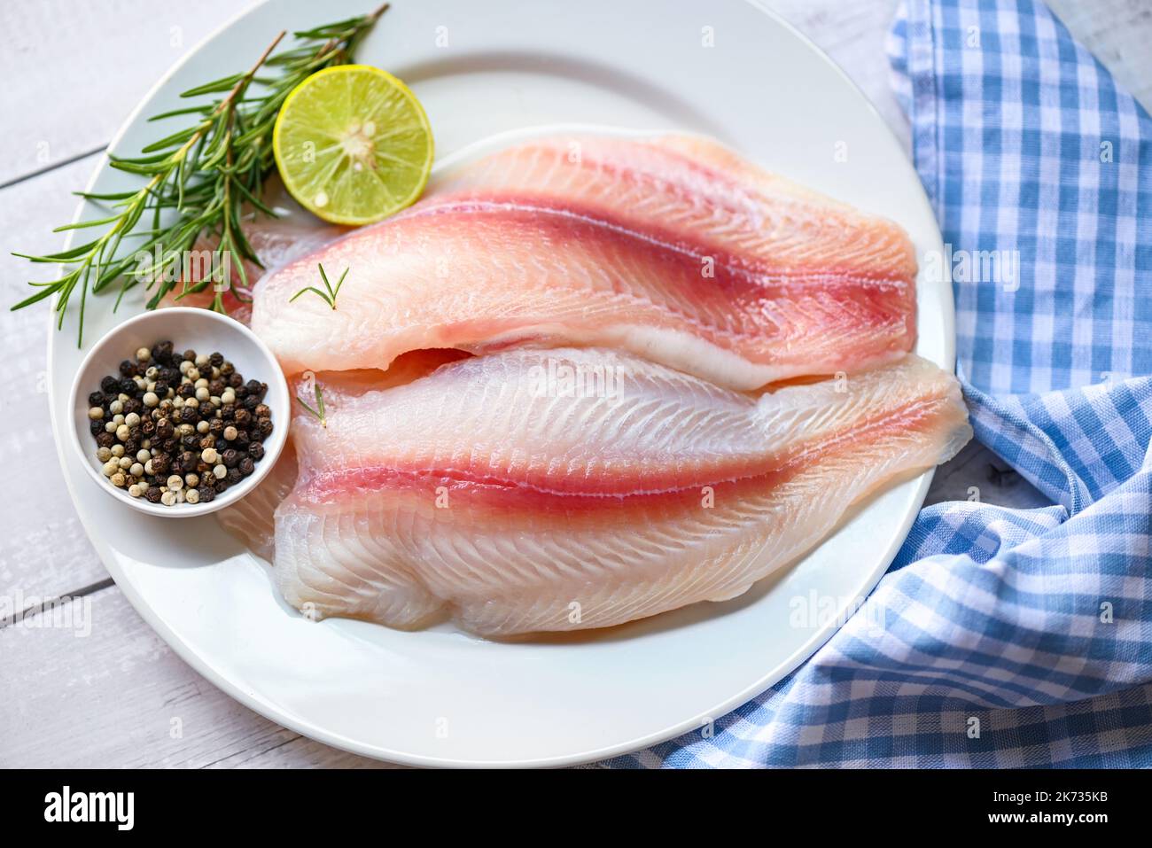 Meat dolly fish tilapia striped catfish, fresh raw pangasius fish ...