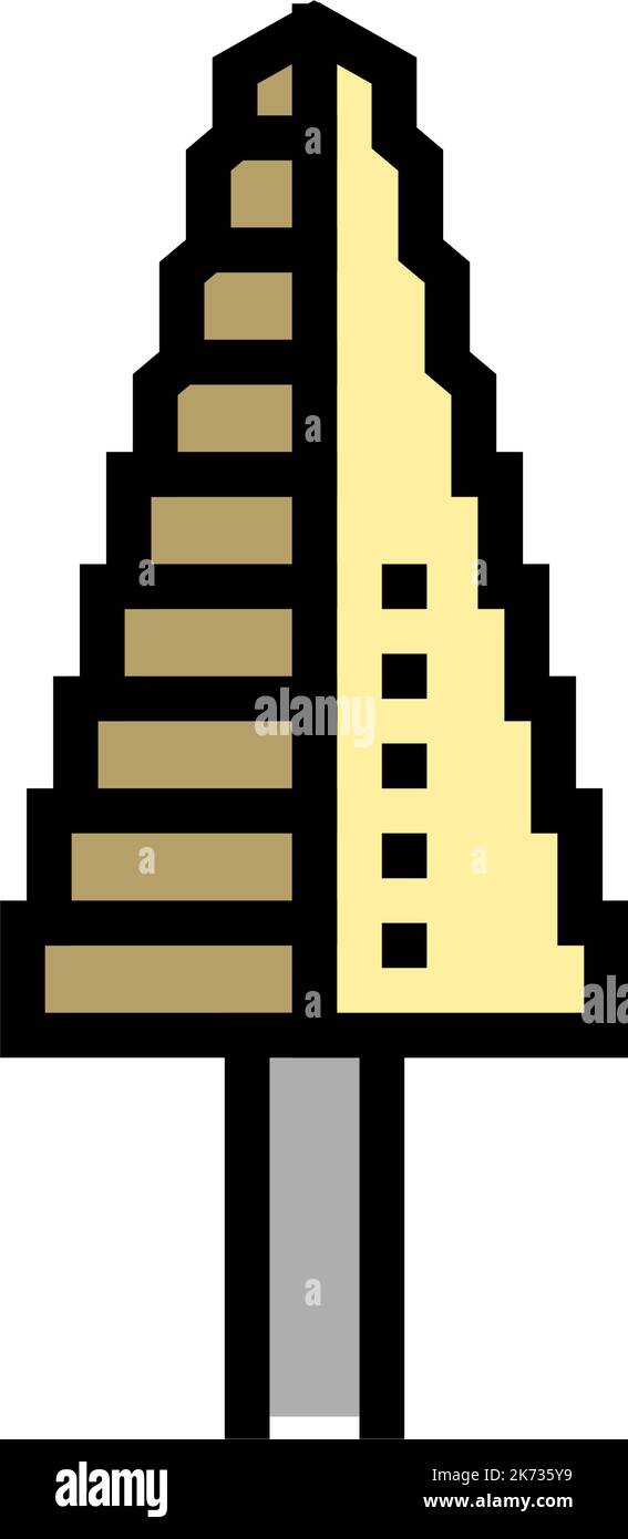 step drill bit color icon vector illustration Stock Vector Image & Art ...