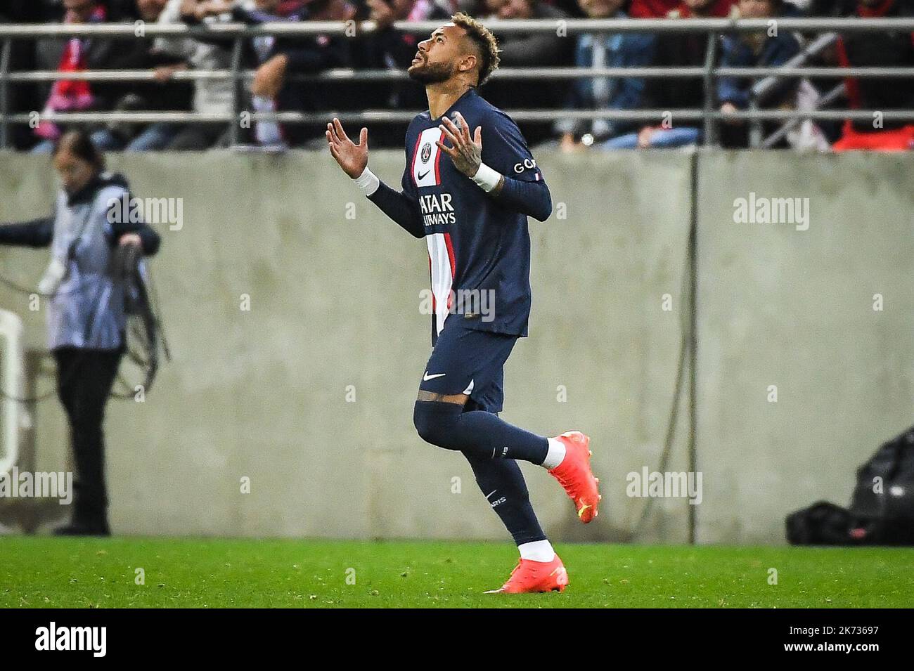 NEYMAR JR of PSG during the French championship Ligue 1 football match ...