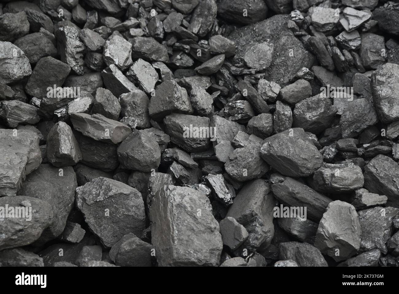 The texture of pieces of coal lying on top of each other Stock Photo ...