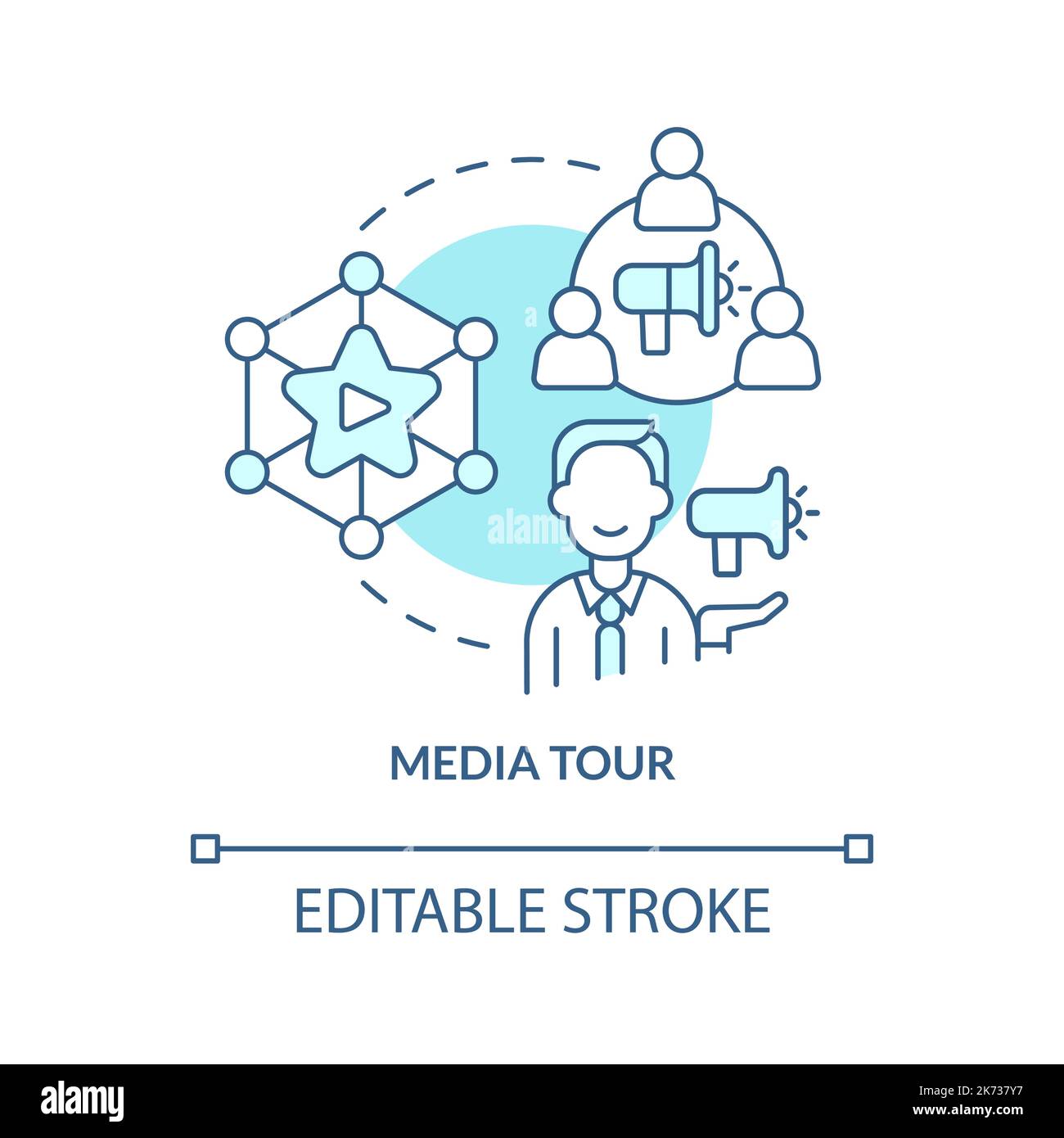 Presence of media Stock Vector Images - Alamy