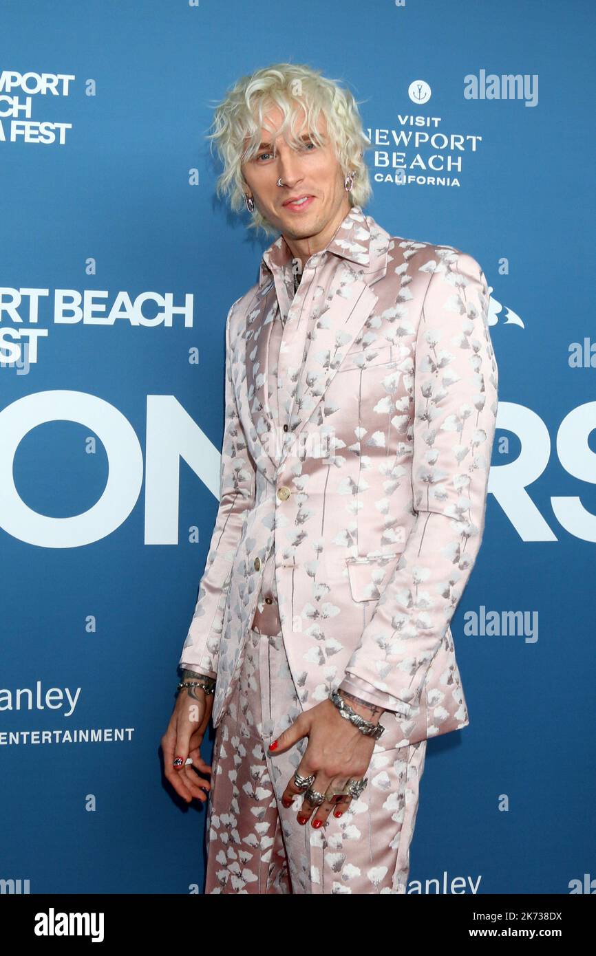 Colson Baker aka Machine Gun Kelly at the Newport Beach Film Festival ...