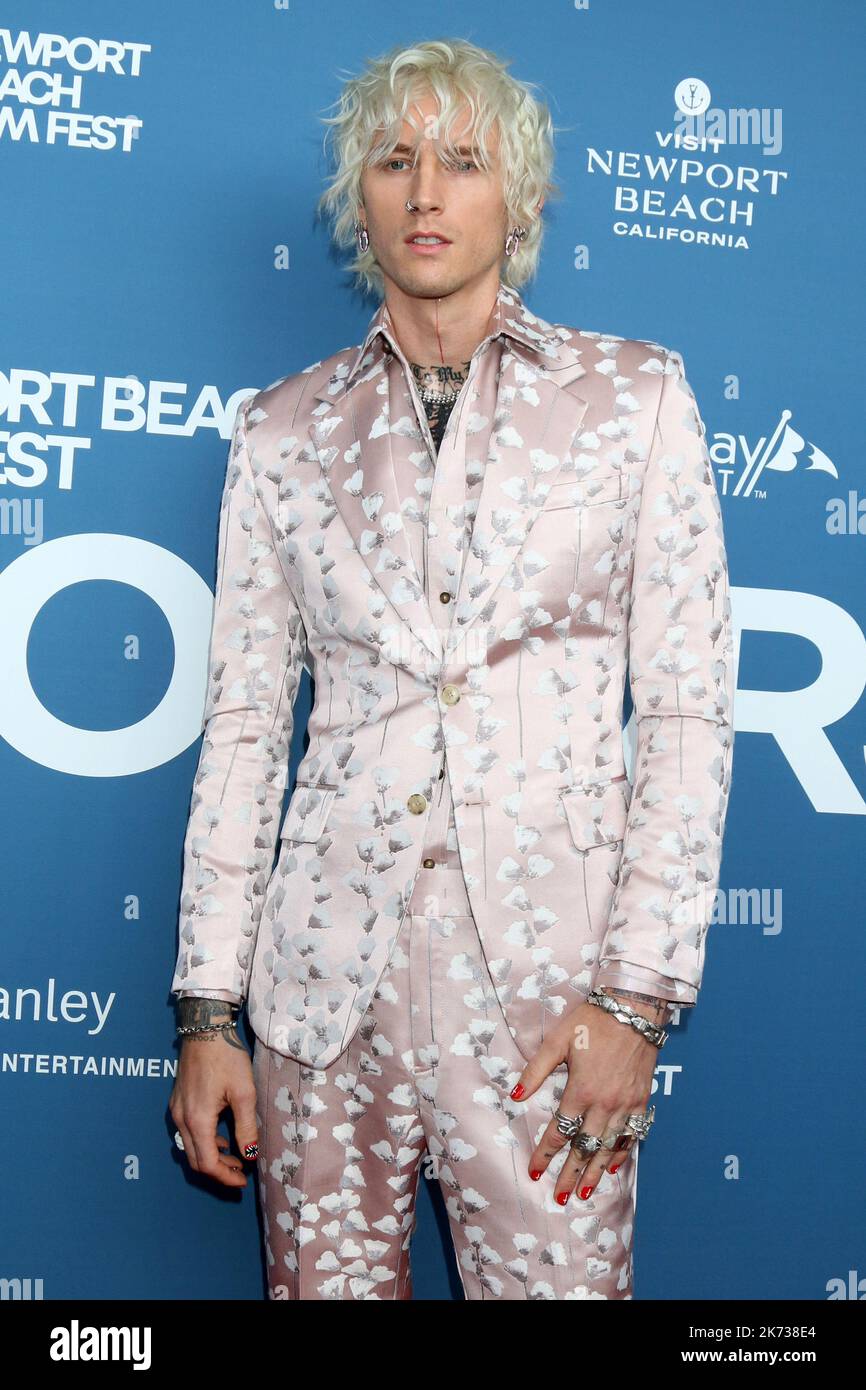 Colson Baker aka Machine Gun Kelly at the Newport Beach Film Festival ...