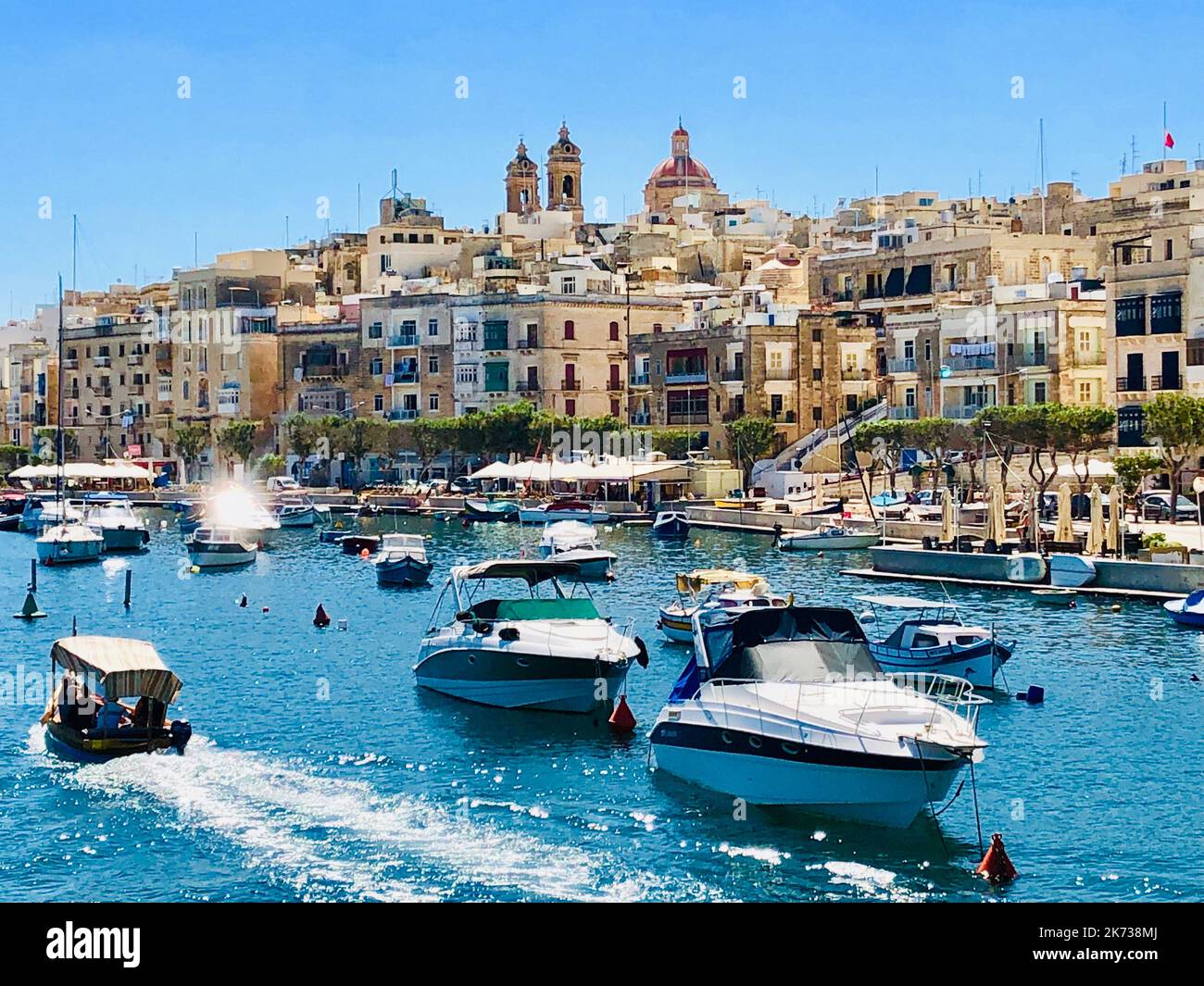St Julians Bay Malta Stock Photo - Alamy