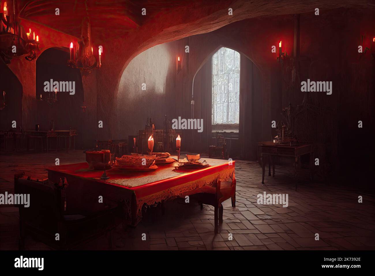 An inside look at the vampire castle from Victorian times as well as ...