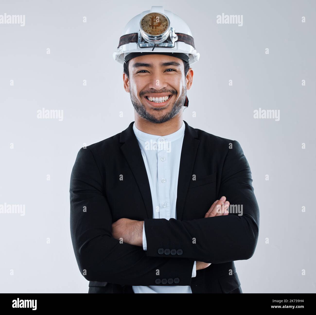 Absolute power corrupts absolutely. a young business man wearing a ...