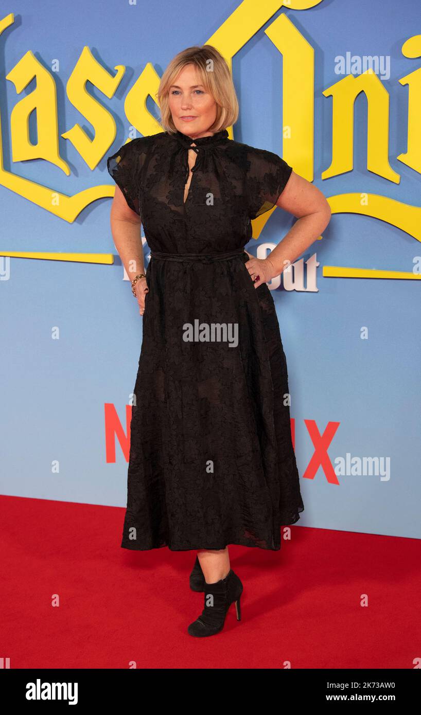 UK. 16th Oct, 2022. Mika Simmons attends the "Glass Onion: A Knives Out ...