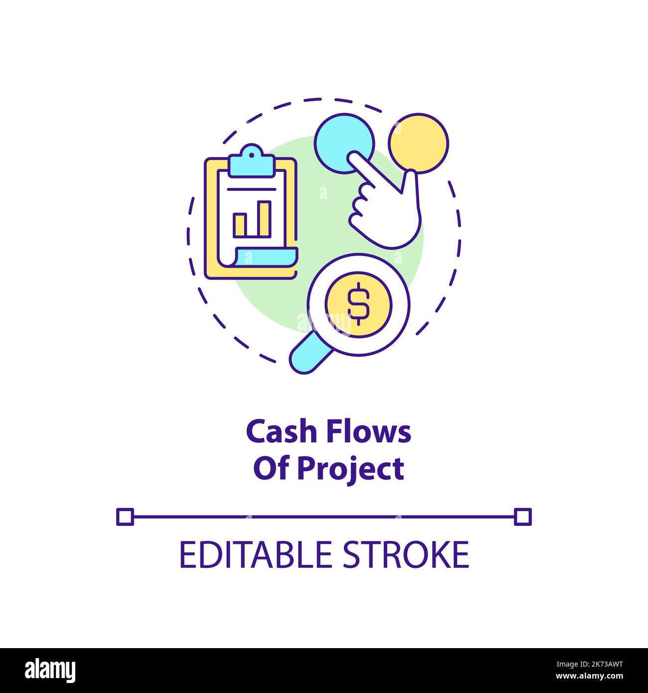Cash flow analysis Stock Vector Images - Alamy