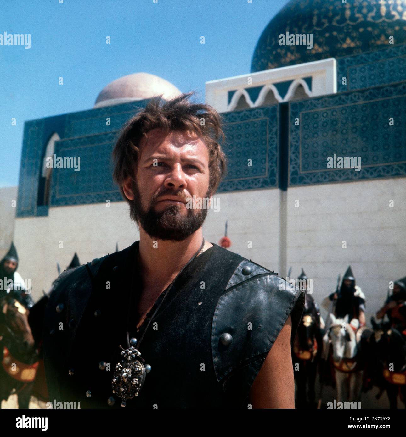 A vintage colour photograph showing the British Actor Edward Judd on ...