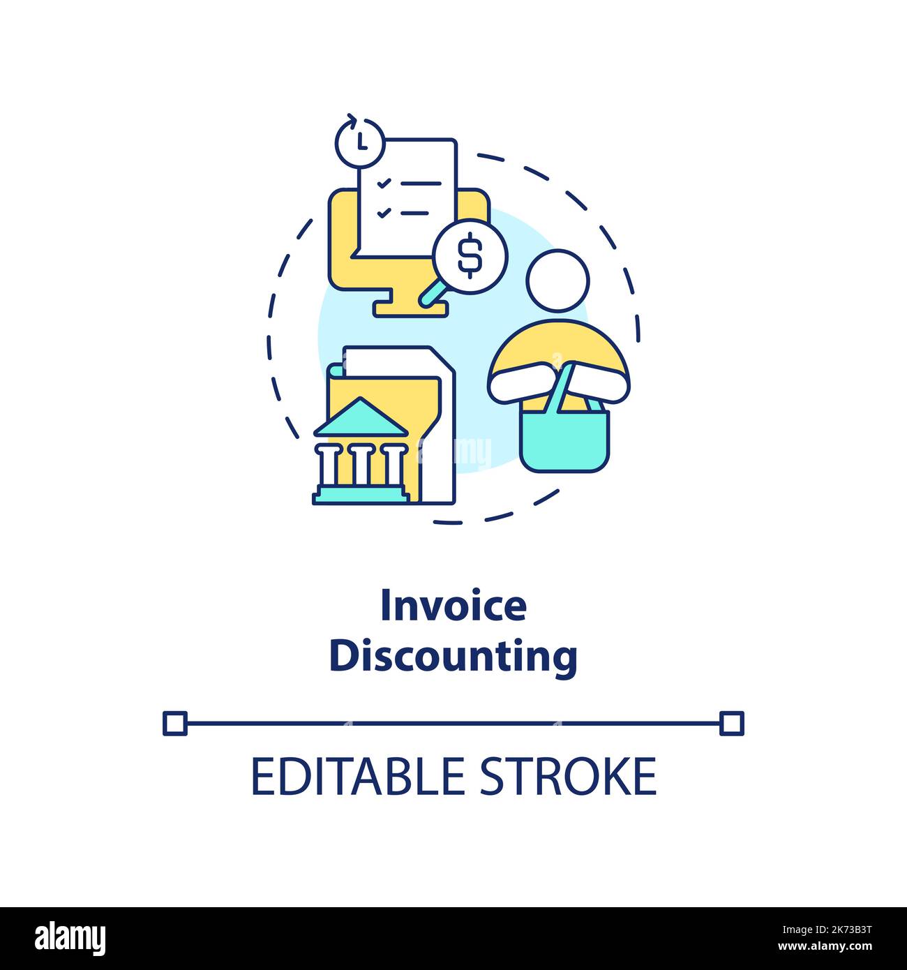 Modern corporate invoice Stock Vector Images - Alamy