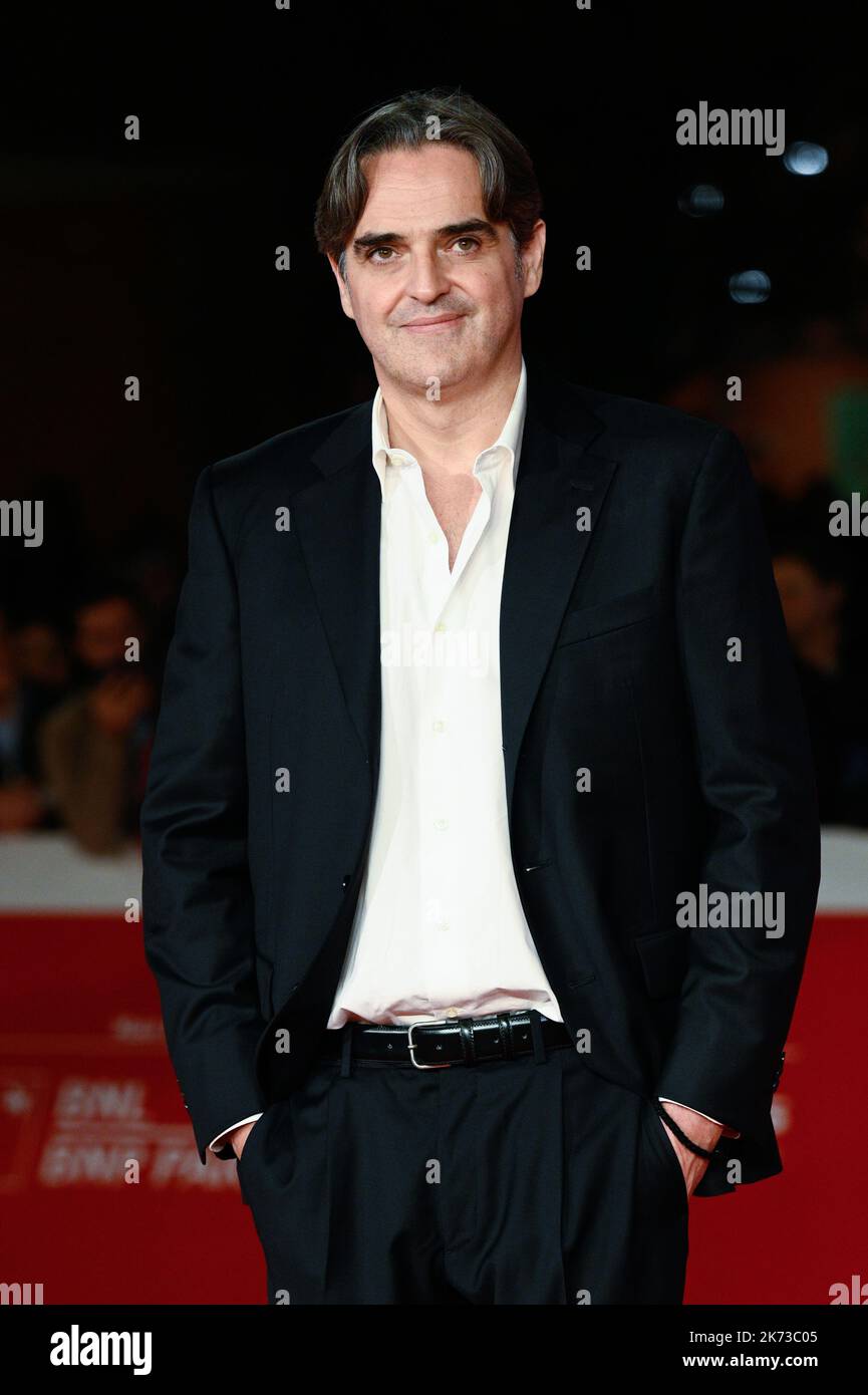 ROME, ITALY - OCTOBER 15: Director Edoardo Falcone attend the red ...