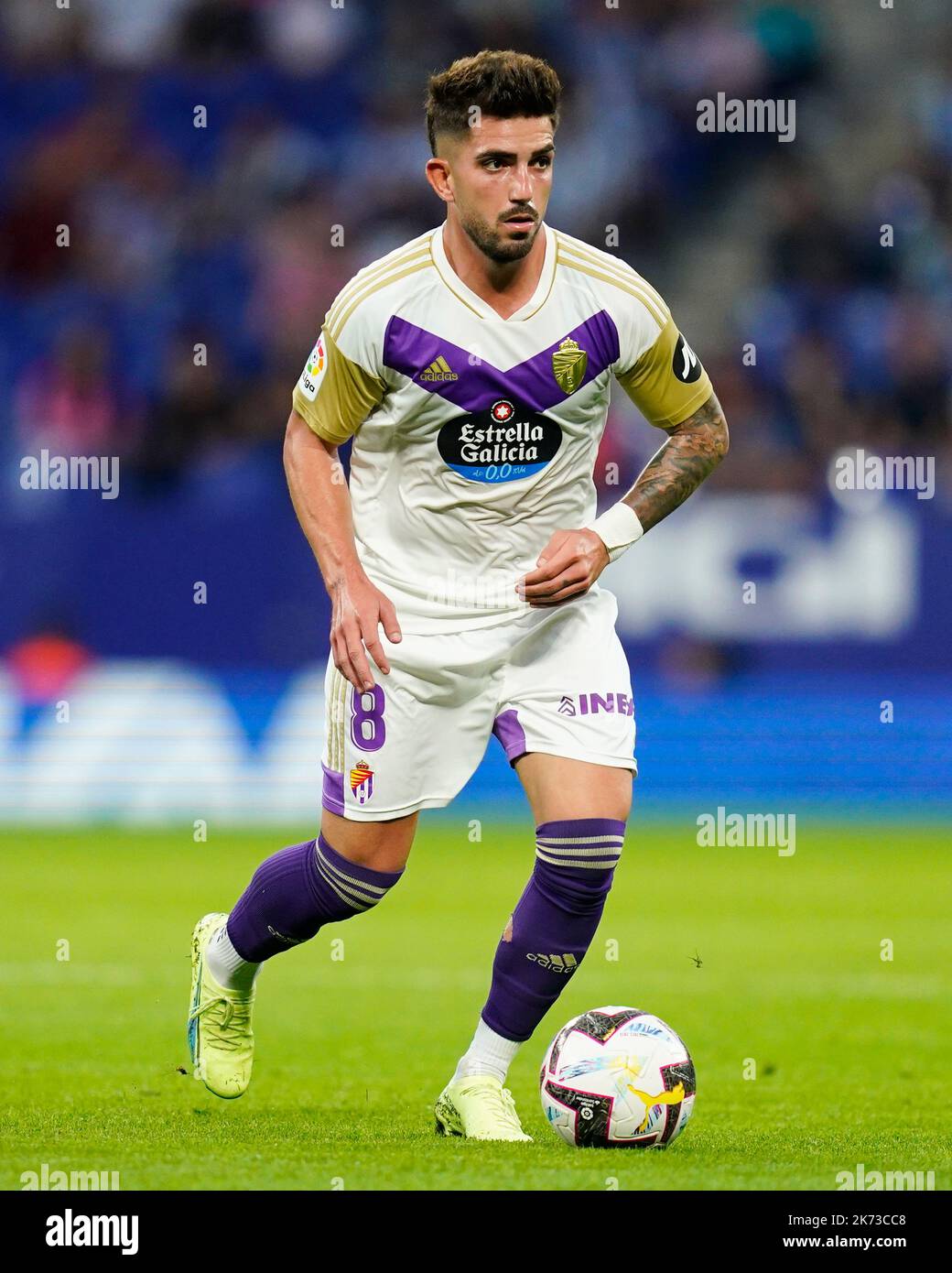 Ramon Rodriguez Monchu of Real Valladolid during the La Liga match ...