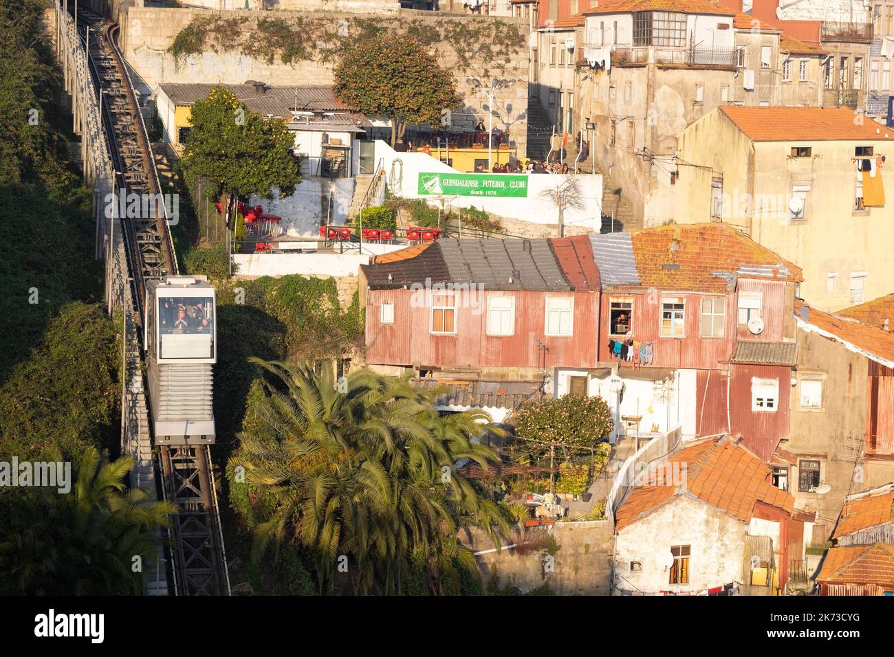 Funicular Porto Portugal Stock Photo - Alamy