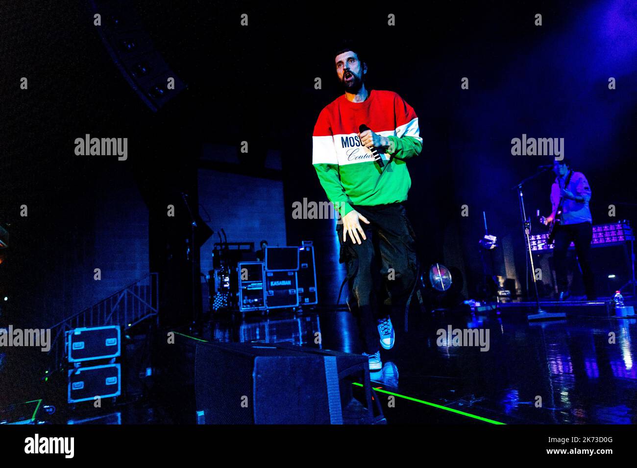 Milano, Italy. 16th Oct, 2022. Sergio Pizzorno, singer of English rock ...