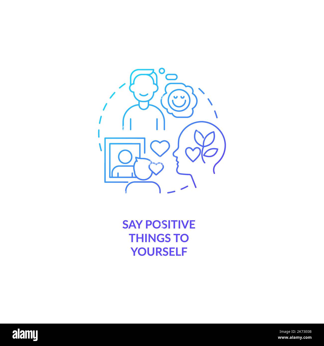 Self image improvement Stock Vector Images - Alamy