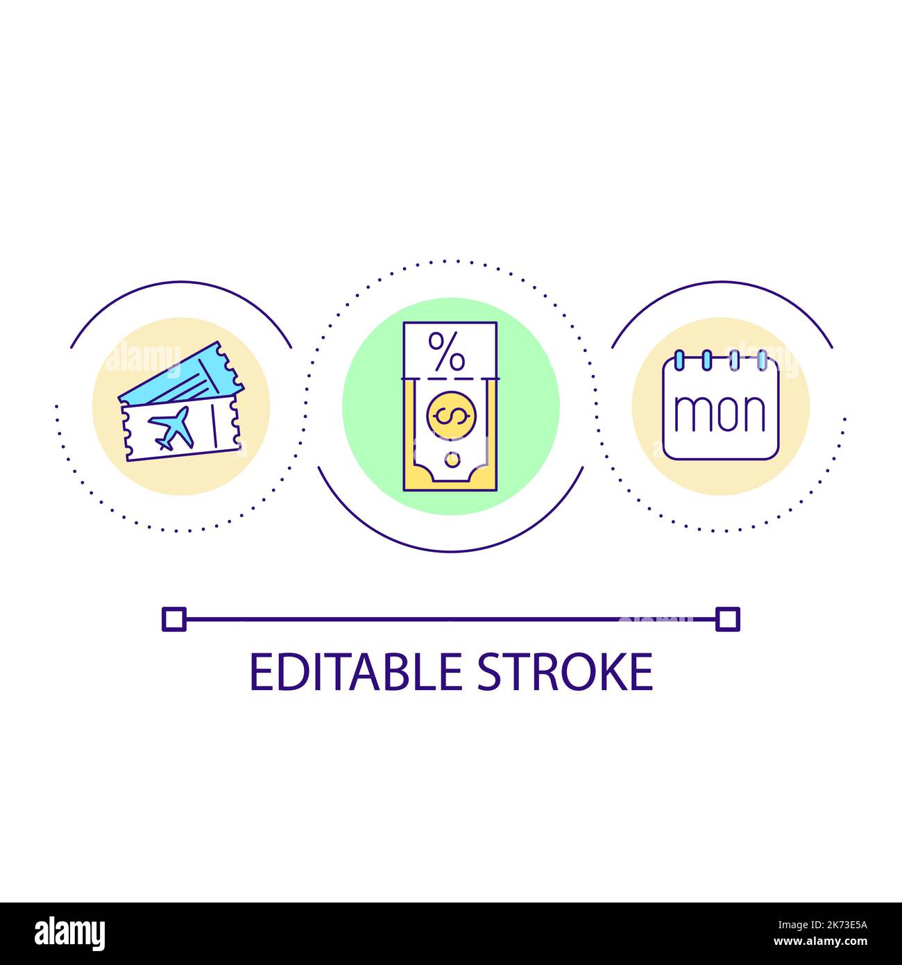 Ticket costs Stock Vector Images - Alamy