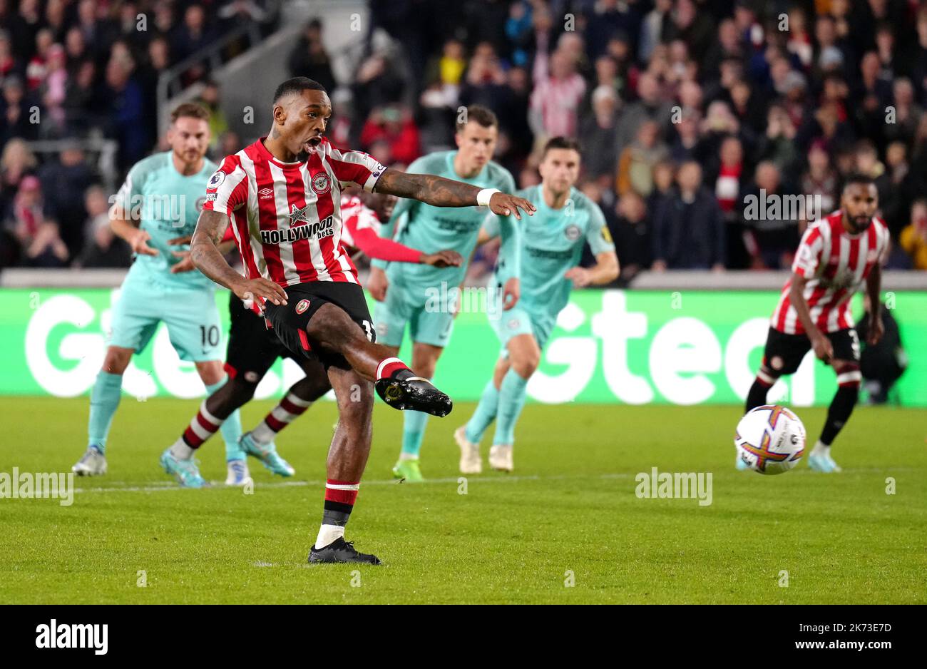 File photo dated 14-10-2022 of Ivan Toney. Meta has condemned racist ...