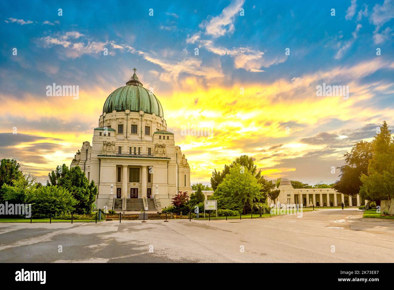 Central Graveyard, Vienna, Austria Stock Photo - Alamy