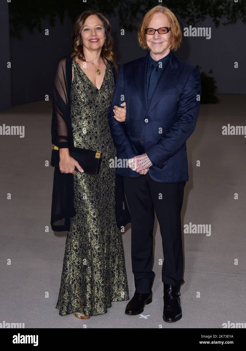 LOS ANGELES, CALIFORNIA, USA - OCTOBER 15: Laura Engel and Danny Elfman ...