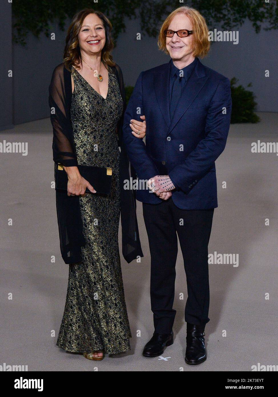 LOS ANGELES, CALIFORNIA, USA - OCTOBER 15: Laura Engel and Danny Elfman ...
