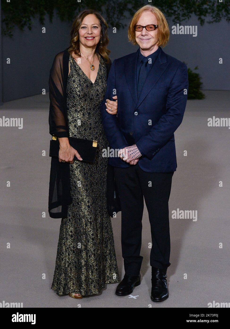 LOS ANGELES, CALIFORNIA, USA - OCTOBER 15: Laura Engel and Danny Elfman ...