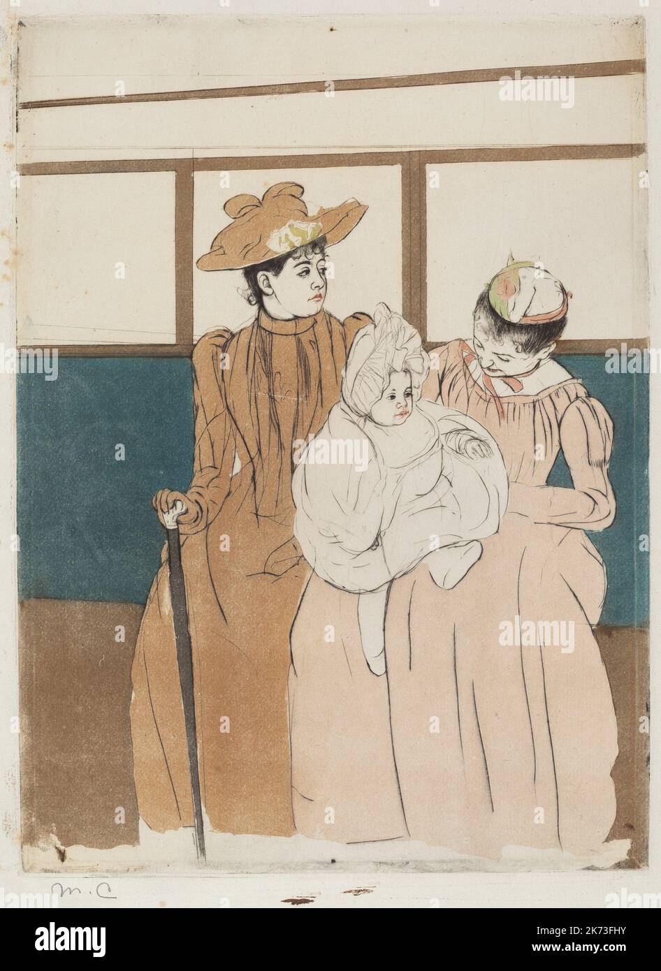 Mary Stevenson Cassatt 1844 - 1926 - American painter and printmaker ...