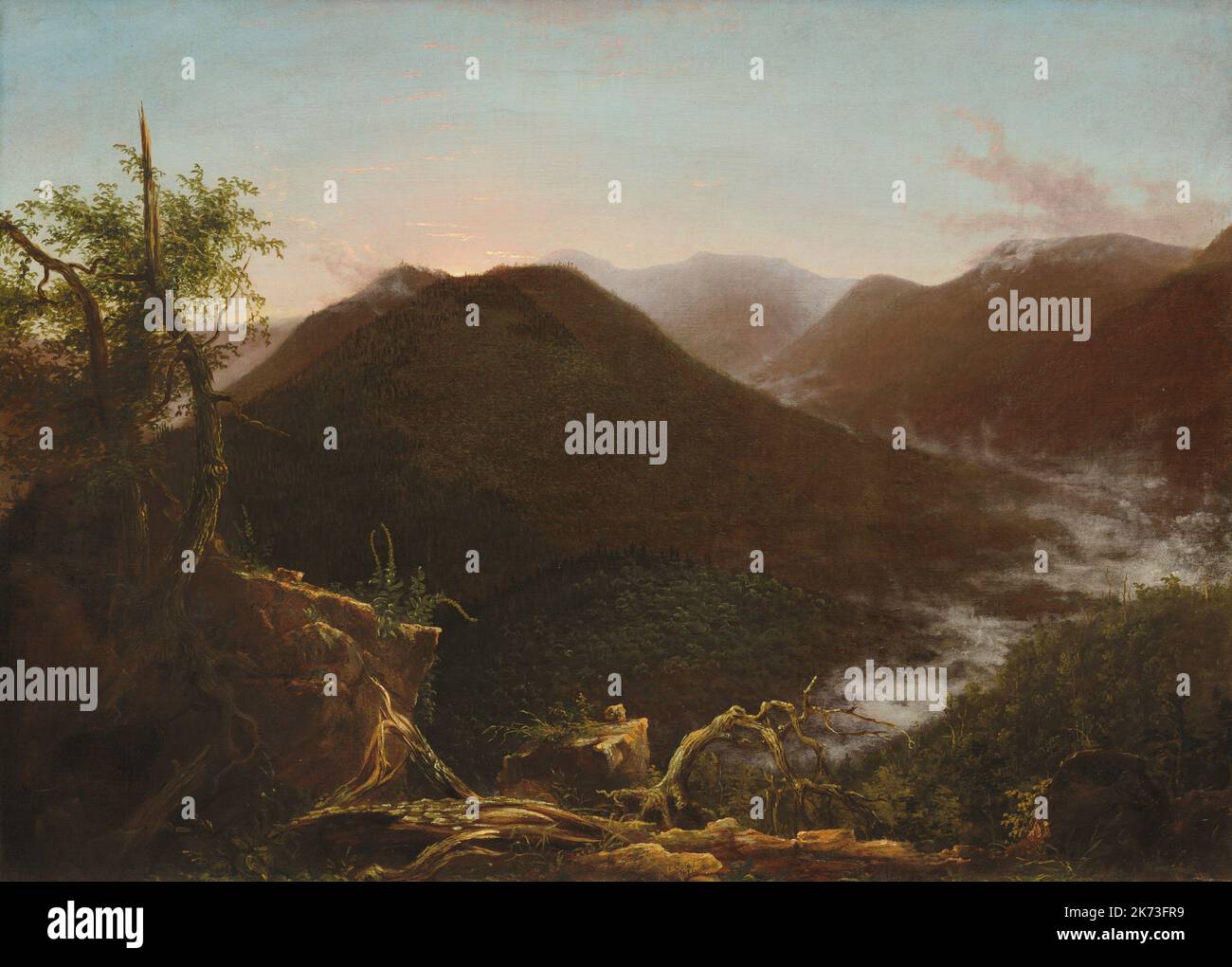 Thomas Cole, America's leading landscape painter during the first half ...