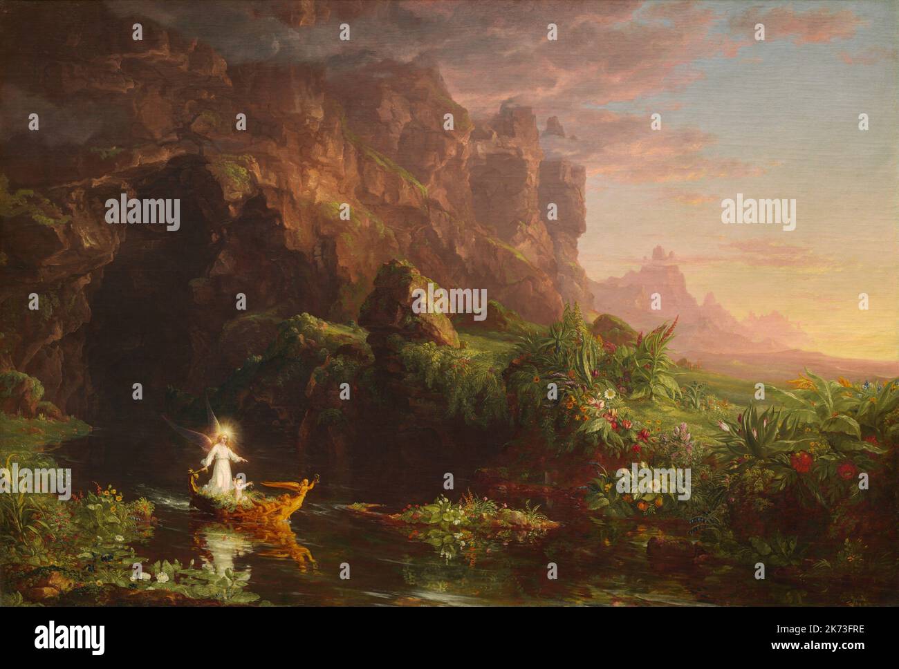 Thomas Cole, America's leading landscape painter during the first half ...