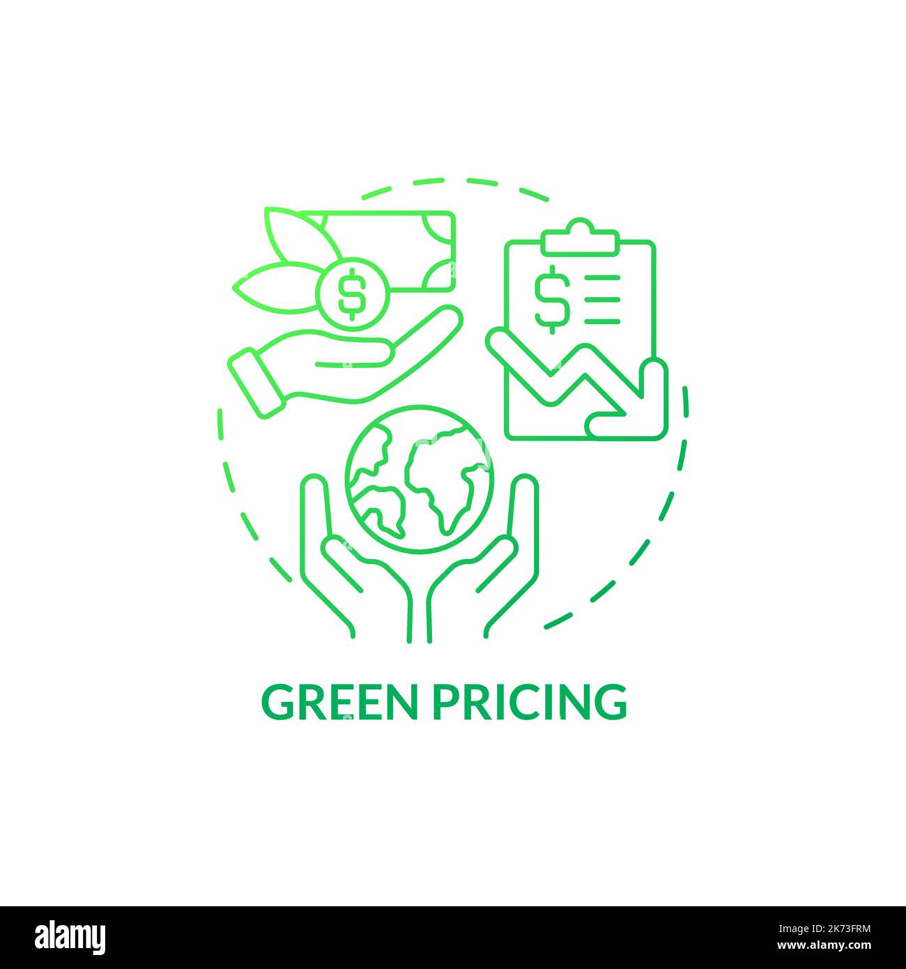 Eco pricing green gradient concept icon Stock Vector Image & Art - Alamy Eco pricing green gradient concept icon Stock Vector Image & Art - Alamy