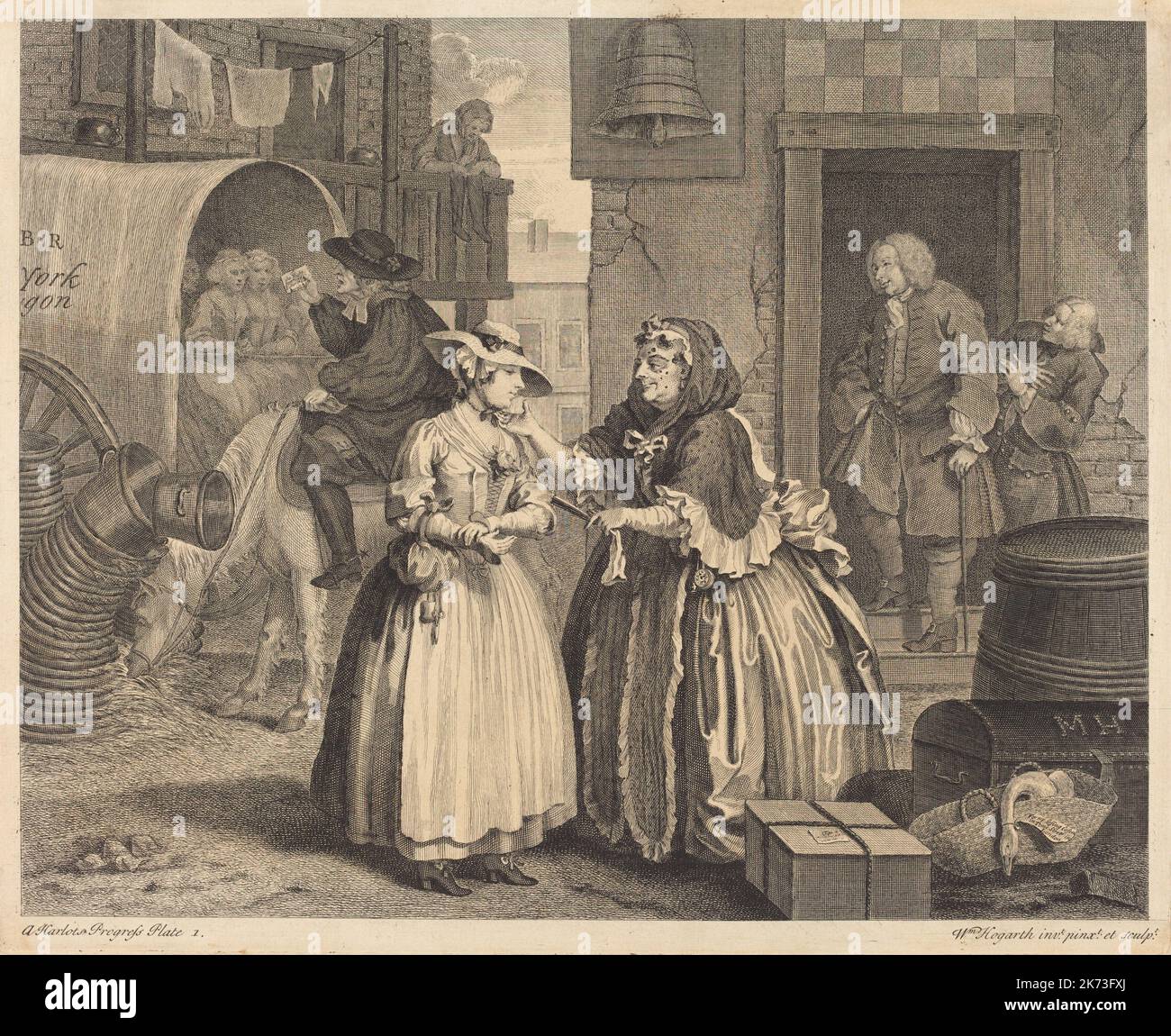 William Hogarth (1697 - 1764) English painter, engraver, pictorial ...