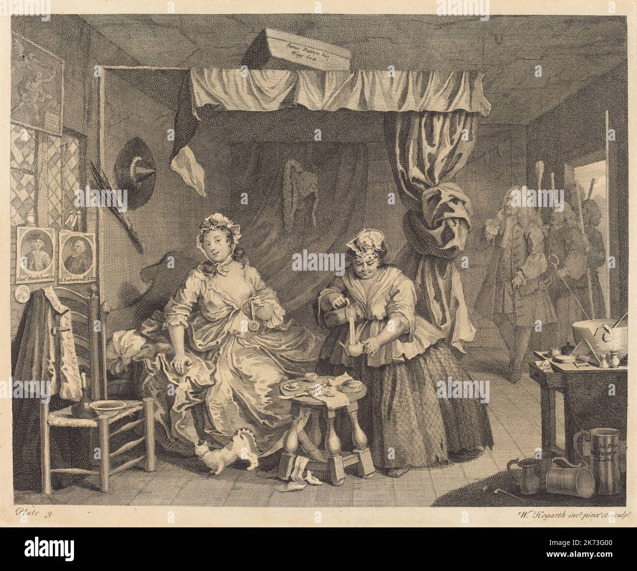 William Hogarth (1697 - 1764) English painter, engraver, pictorial ...