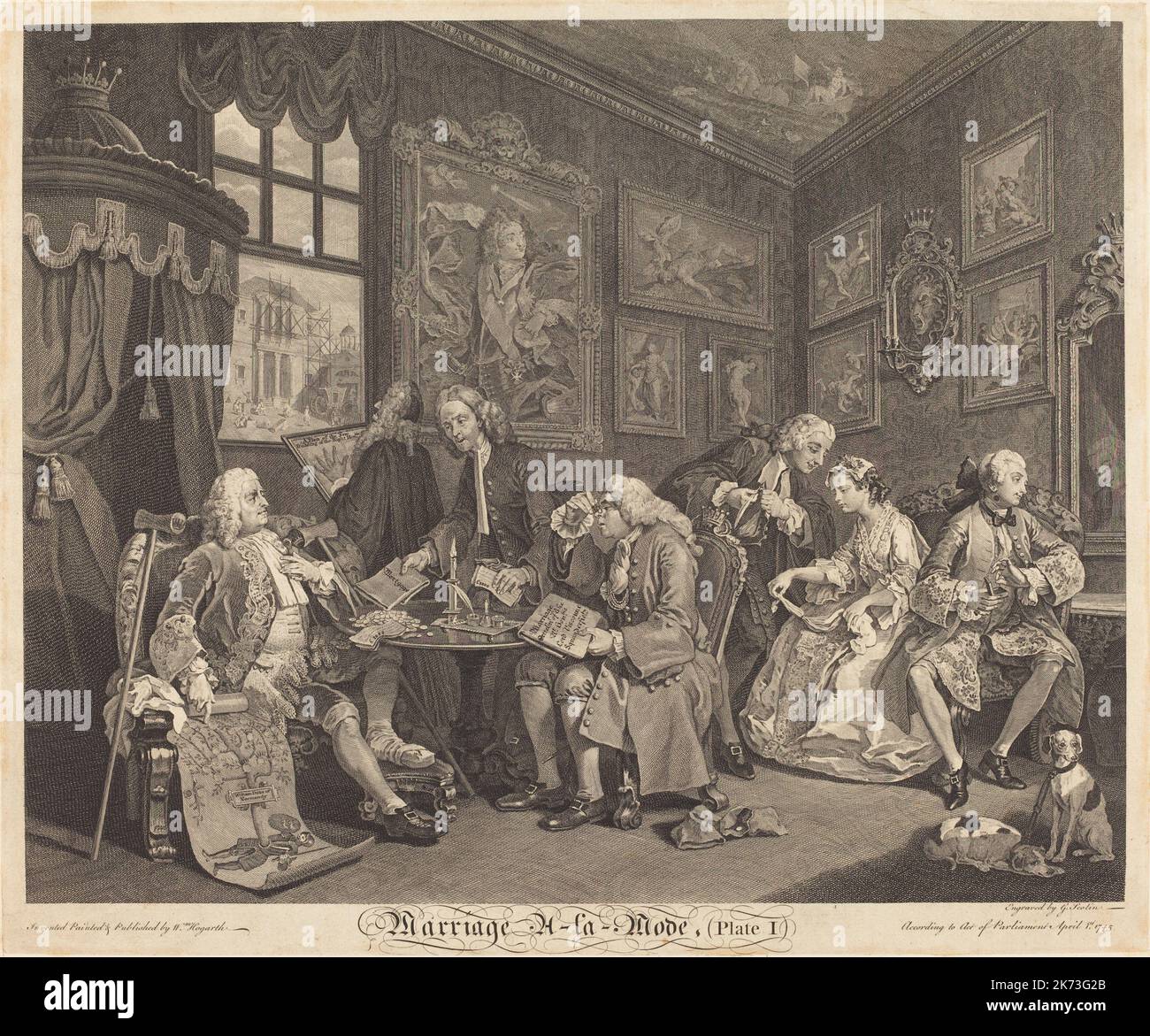 William Hogarth (1697 - 1764) English painter, engraver, pictorial ...