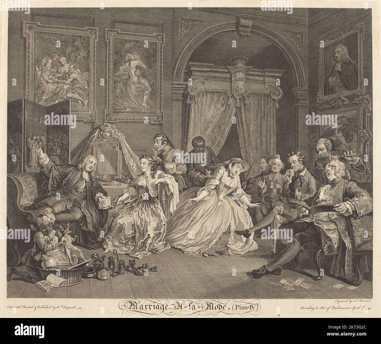 William Hogarth (1697 - 1764) English painter, engraver, pictorial ...