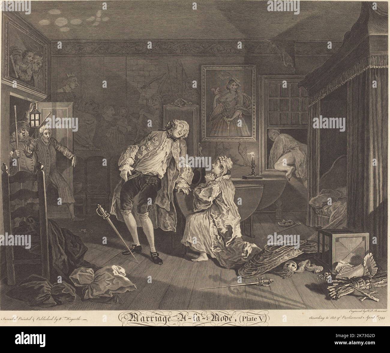 William Hogarth (1697 - 1764) English painter, engraver, pictorial ...