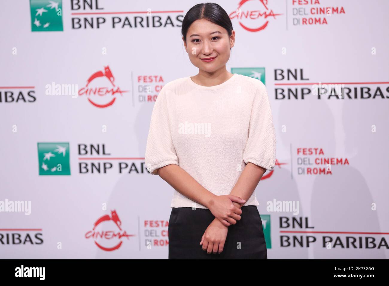 Rome, Italy. 17th Oct, 2022. Jeong Ji-hey poses for the photo call of ...