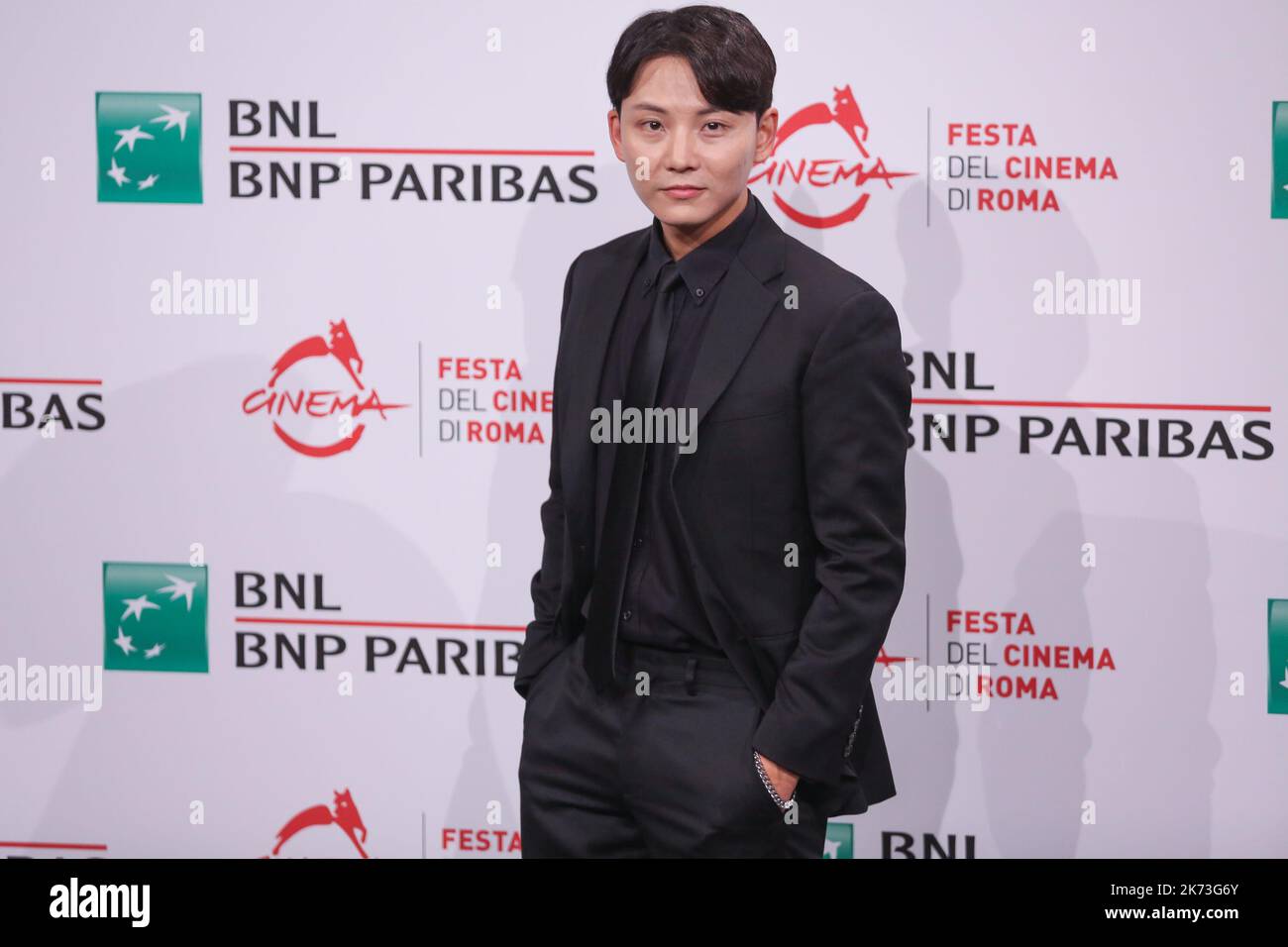 Rome, Italy. 17th Oct, 2022. Kim Yong-joon poses for the photo call of the movie "Jeong-Sun" at ...
