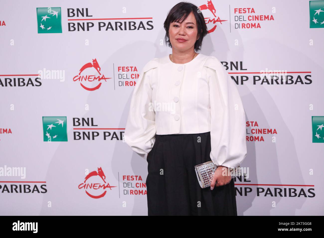 Rome, Italy. 17th Oct, 2022. Kim Kum-soon poses for the photo call of ...