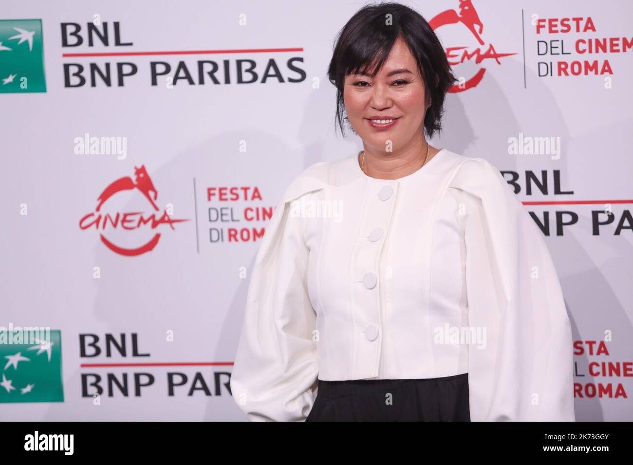 Kim Kum-soon poses for the photo call of the movie "Jeong-Sun" at the ...