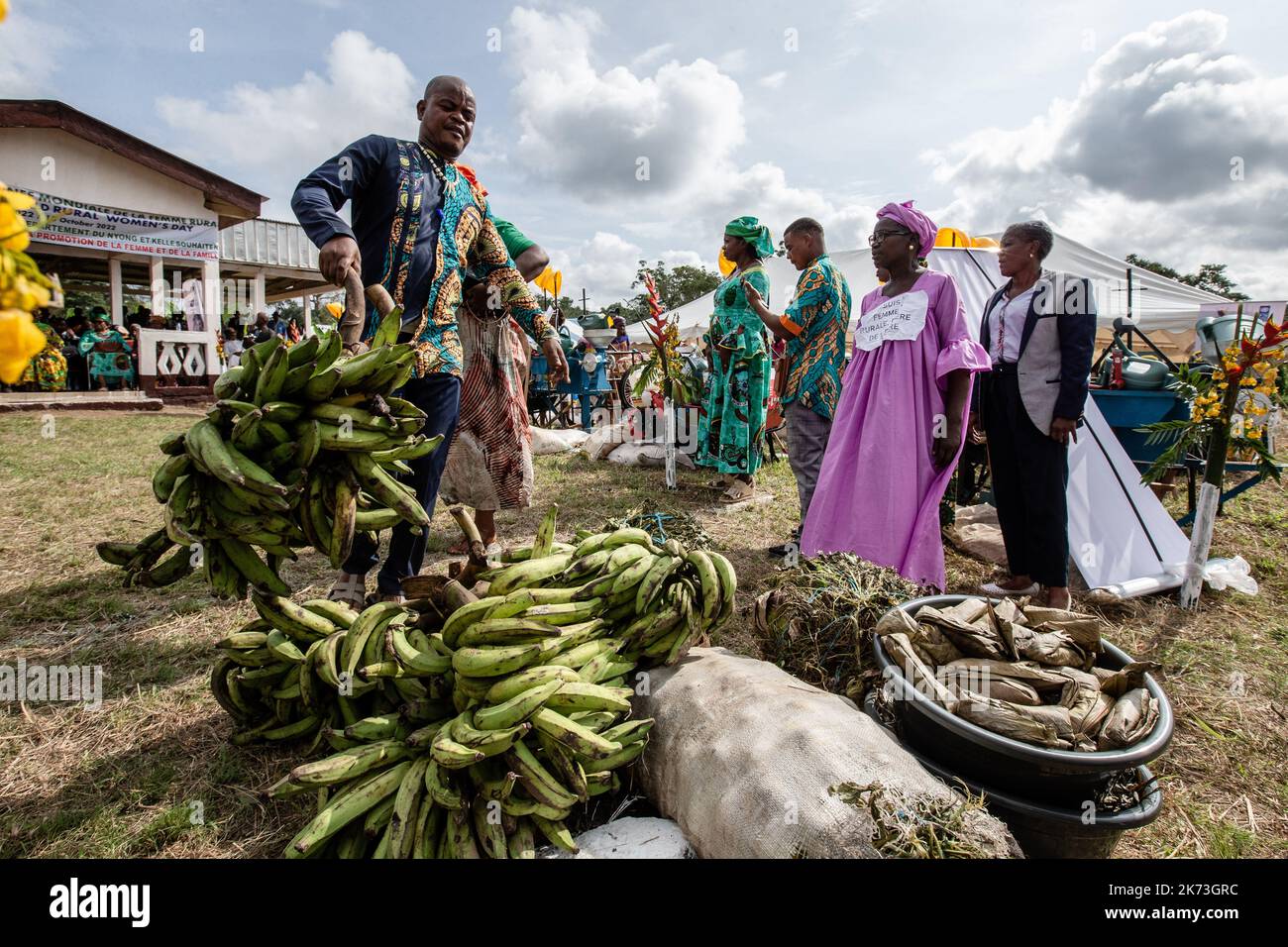 Rural donations made by the rural women of several delegations to the ...