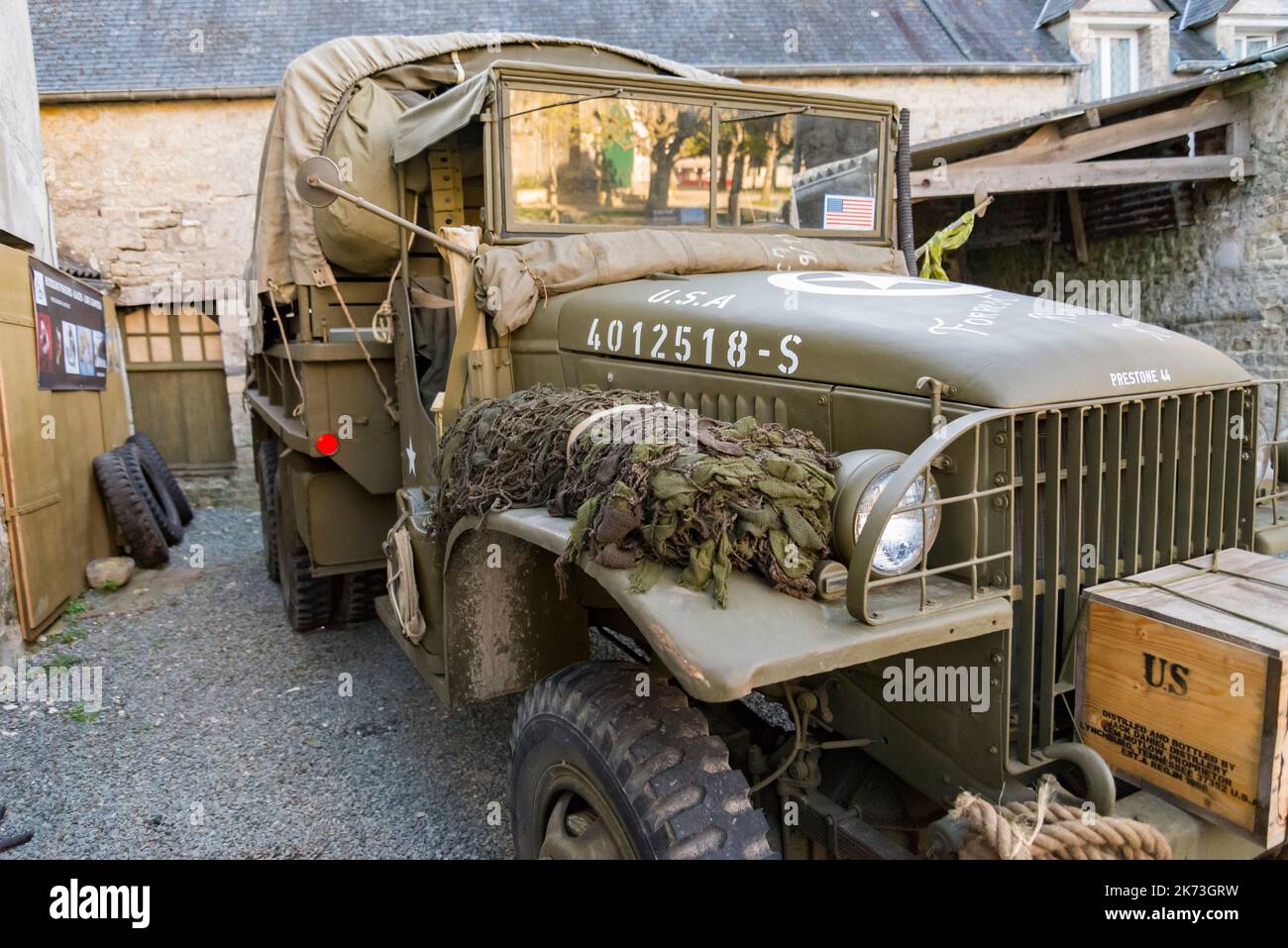 Ww2 us army vehicles hi-res stock photography and images - Alamy