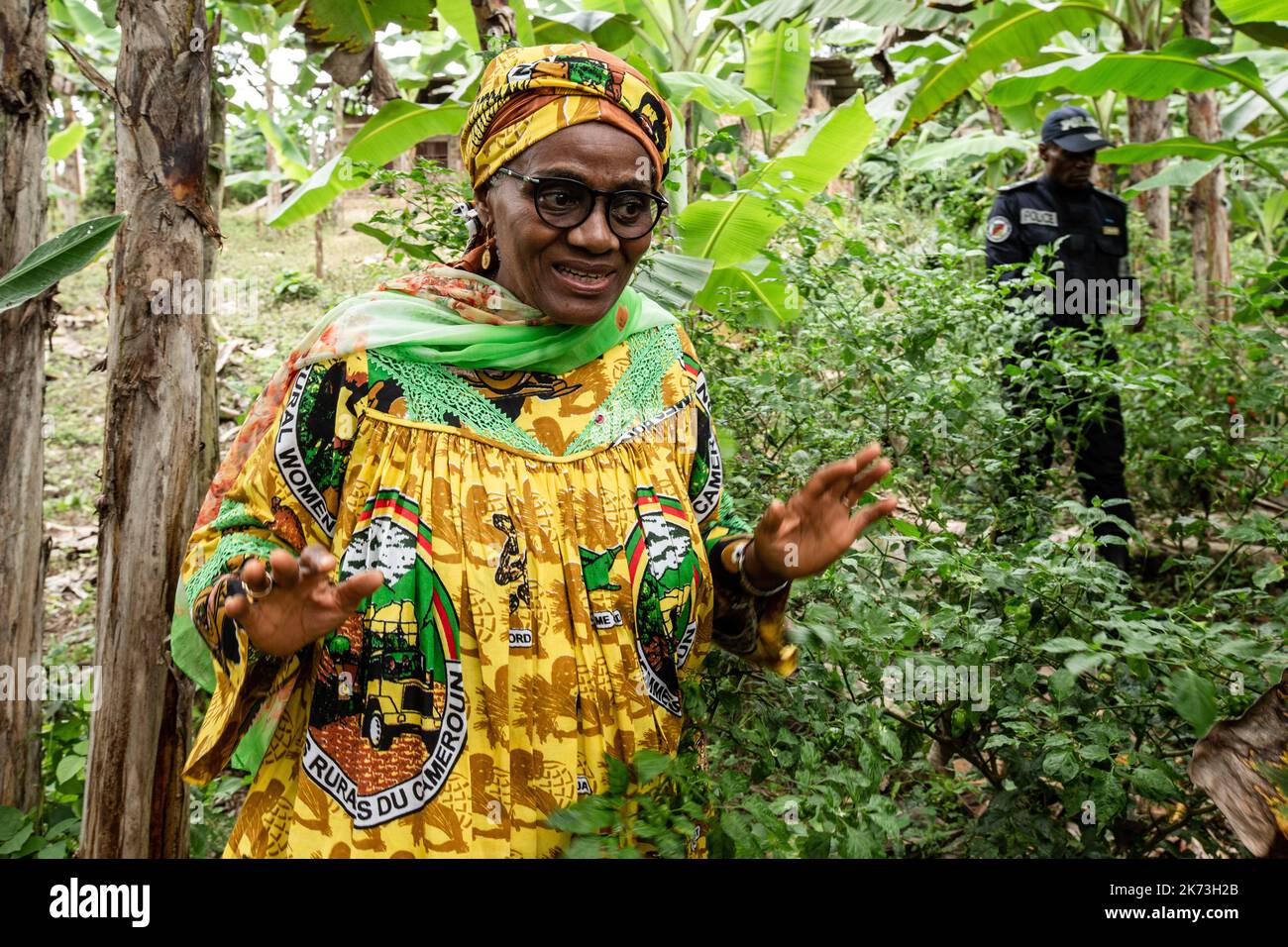 Nguibassal, Cameroon. 15th Oct, 2022. Marie-ThérÃ¨se Abena Ondoa ...