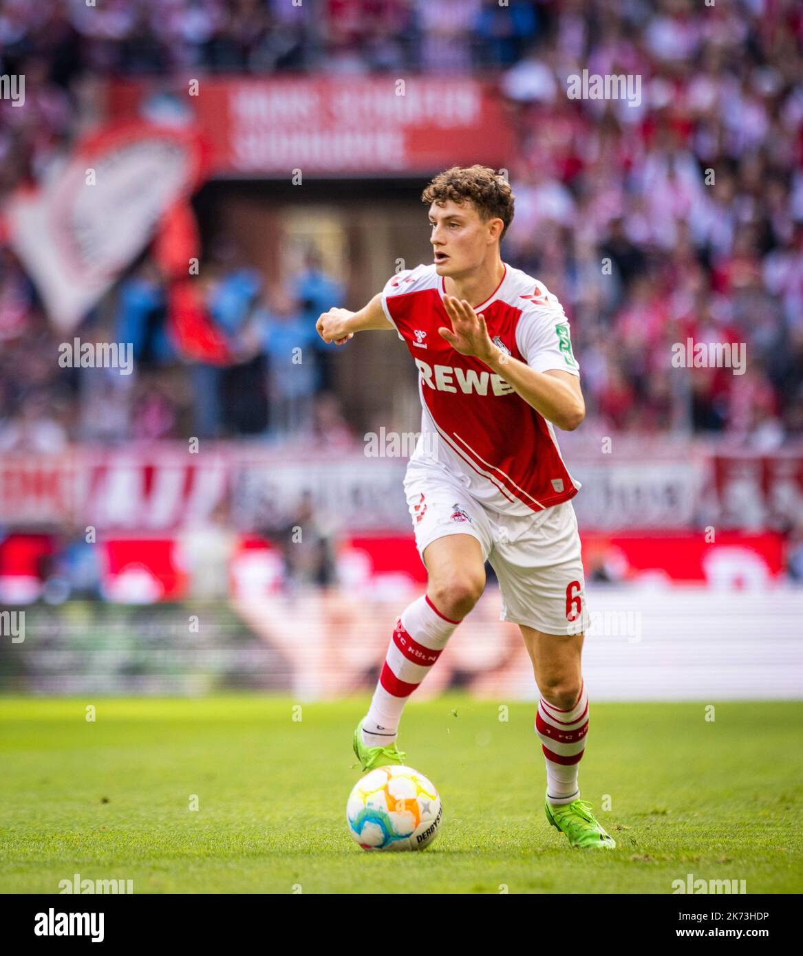 Köln, 16.10.2022 Eric Martel (Köln) 1. FC Köln - FC Augsburg Fussball ...