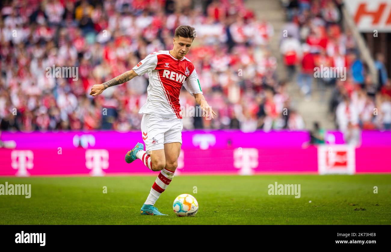 Köln, 16.10.2022 Denis Huseinbasic (Köln) 1. FC Köln - FC Augsburg Fussball; Saison 2022/23 Foto ...