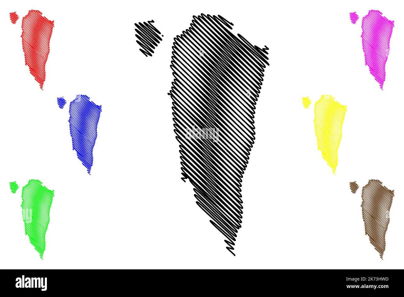 Egilsay island (United Kingdom of Great Britain and Northern Ireland ...