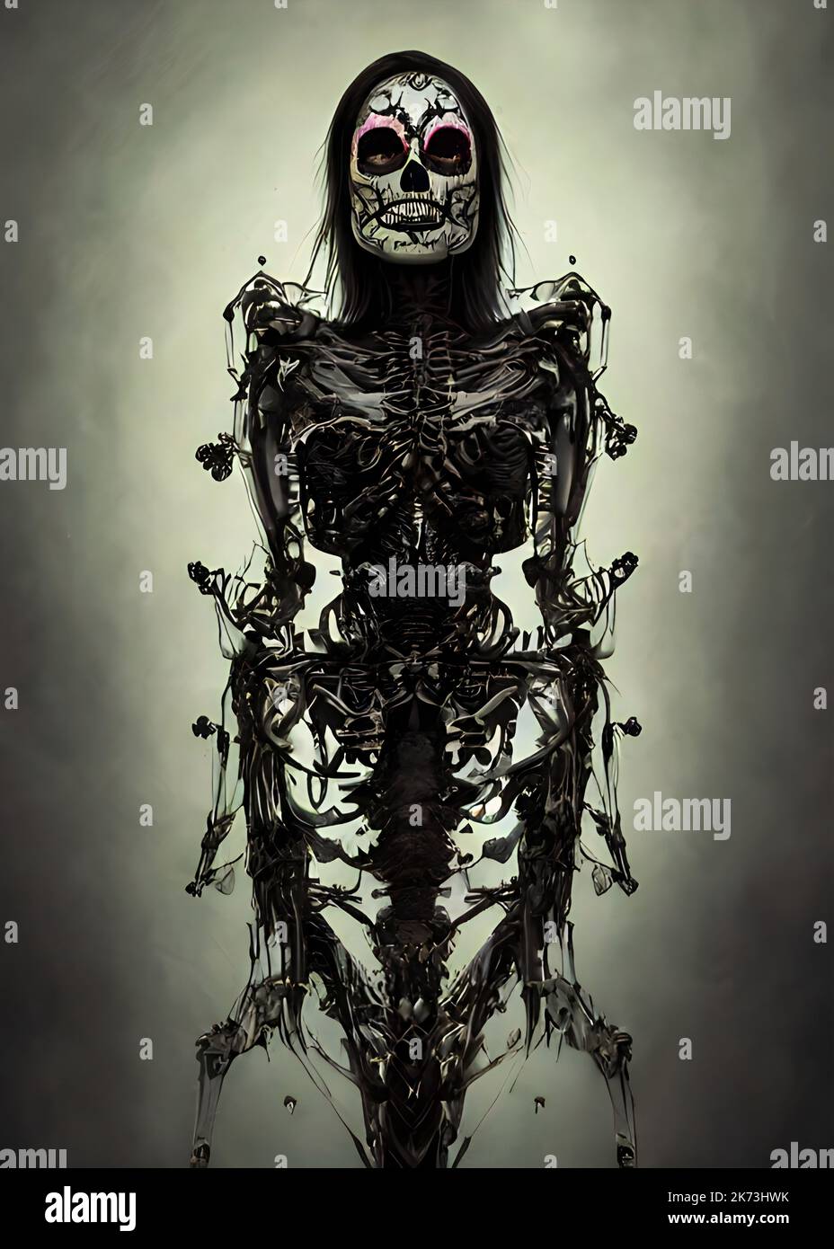 Beautiful woman goddess flowers hi-res stock photography and images - Alamy