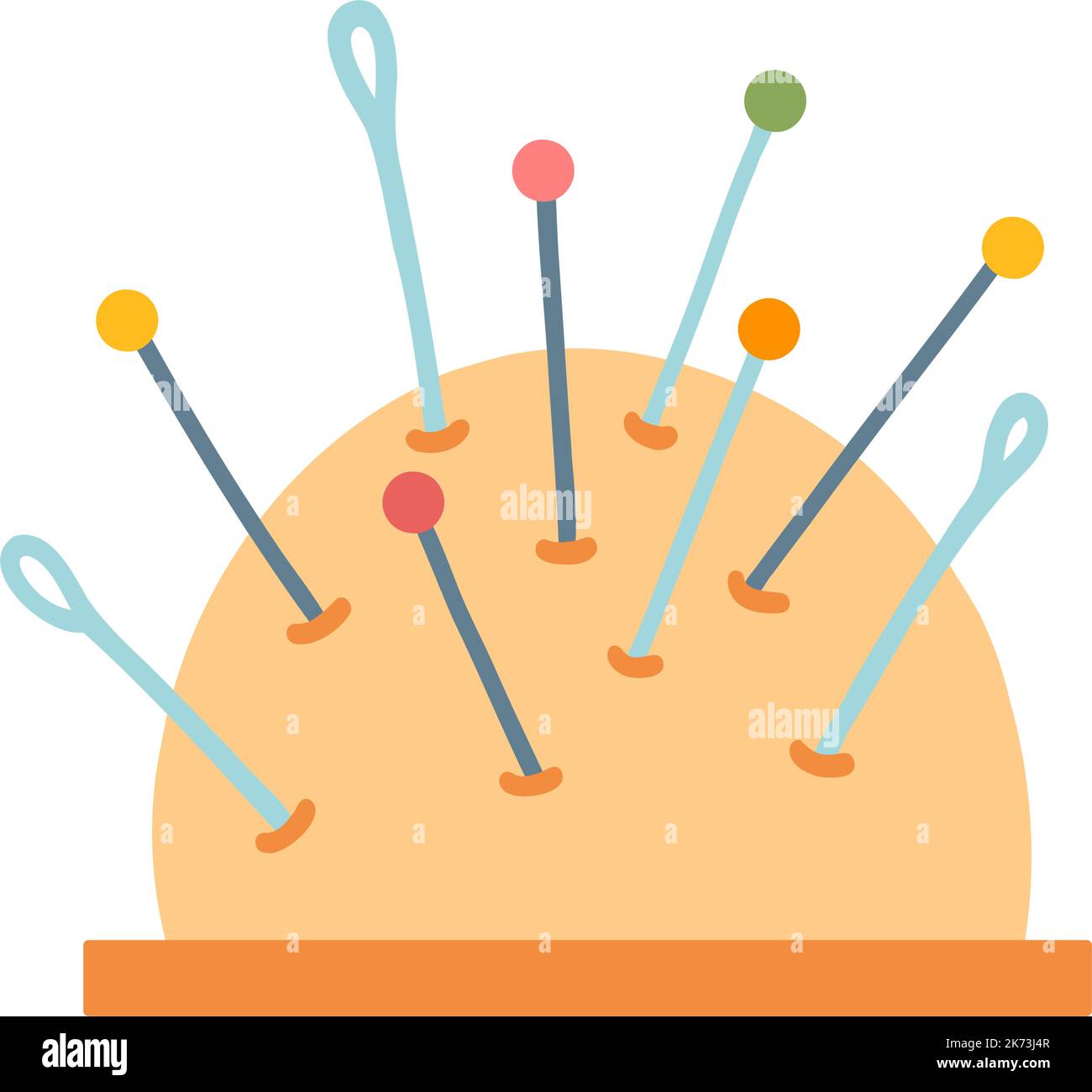 Sewing needle cartoon hi-res stock photography and images - Alamy