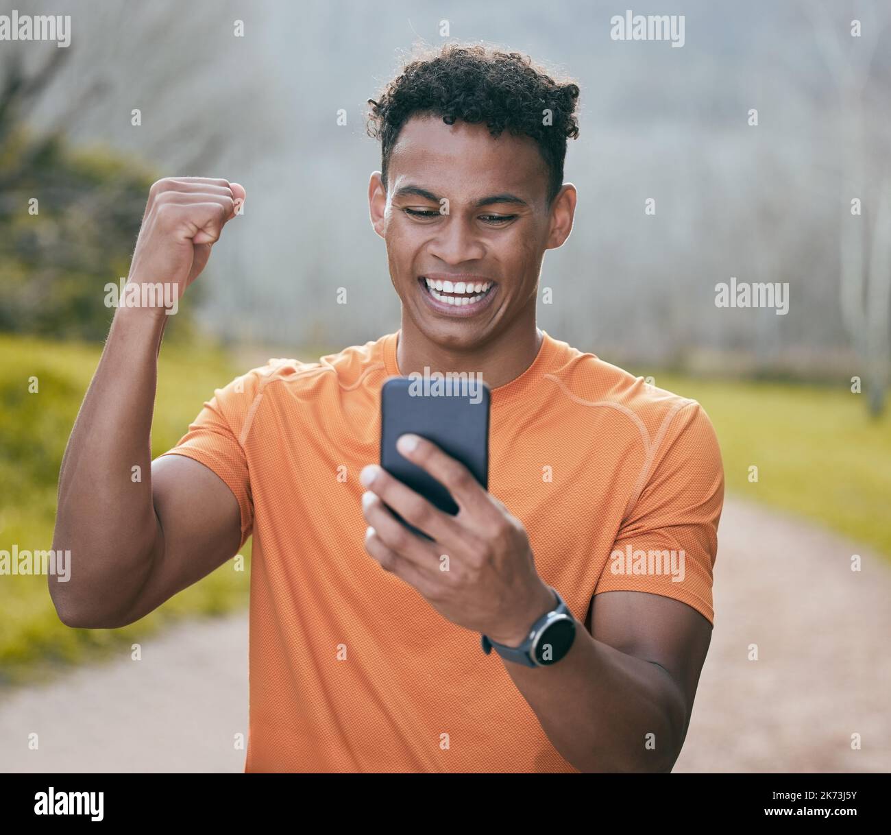 I just reached a new record. a handsome young man standing alone ...