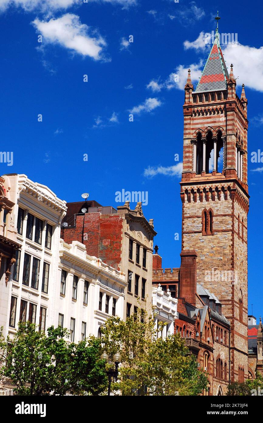 Old South Church, Boston Stock Photo - Alamy