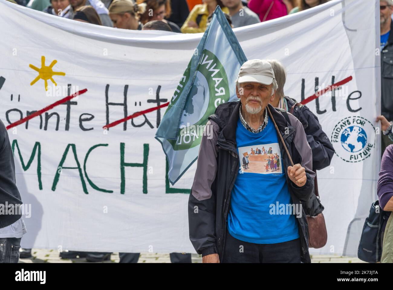 Friday For Future" Demonstration In Cologne, North Rhine-Westphalia ...